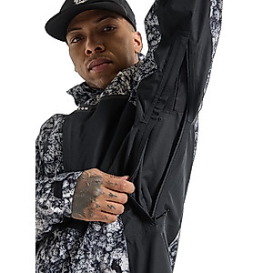 Burton Men's Standard Veridry 2L Rain Jacket, Aerial Pines/True Black, Large