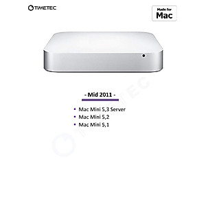 Timetec 16GB KIT(2x8GB) Compatible for Apple DDR3 1333MHz PC3-10600 CL9 for Mac Book Pro (Early/Late 2011 13/15/17 inch), iMac(Mid 2010, Mid/Late 2011 21.5/27 inch), Mac Mini(Mid 2011) MAC RAM Upgrade