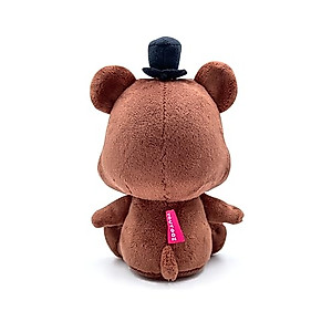 Youtooz FNAF Freddy Plush 6IN Shoulder Rider, Collectible Soft Magnetic Freddy Shoulder Rider Plushie from Five Night's at Freddys, by Youtooz FNAF Plush Collection