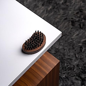 RUBAB MEN Travel Friendly Nylon Bristle Beard Brush for Men | Tame your Beard like a King!