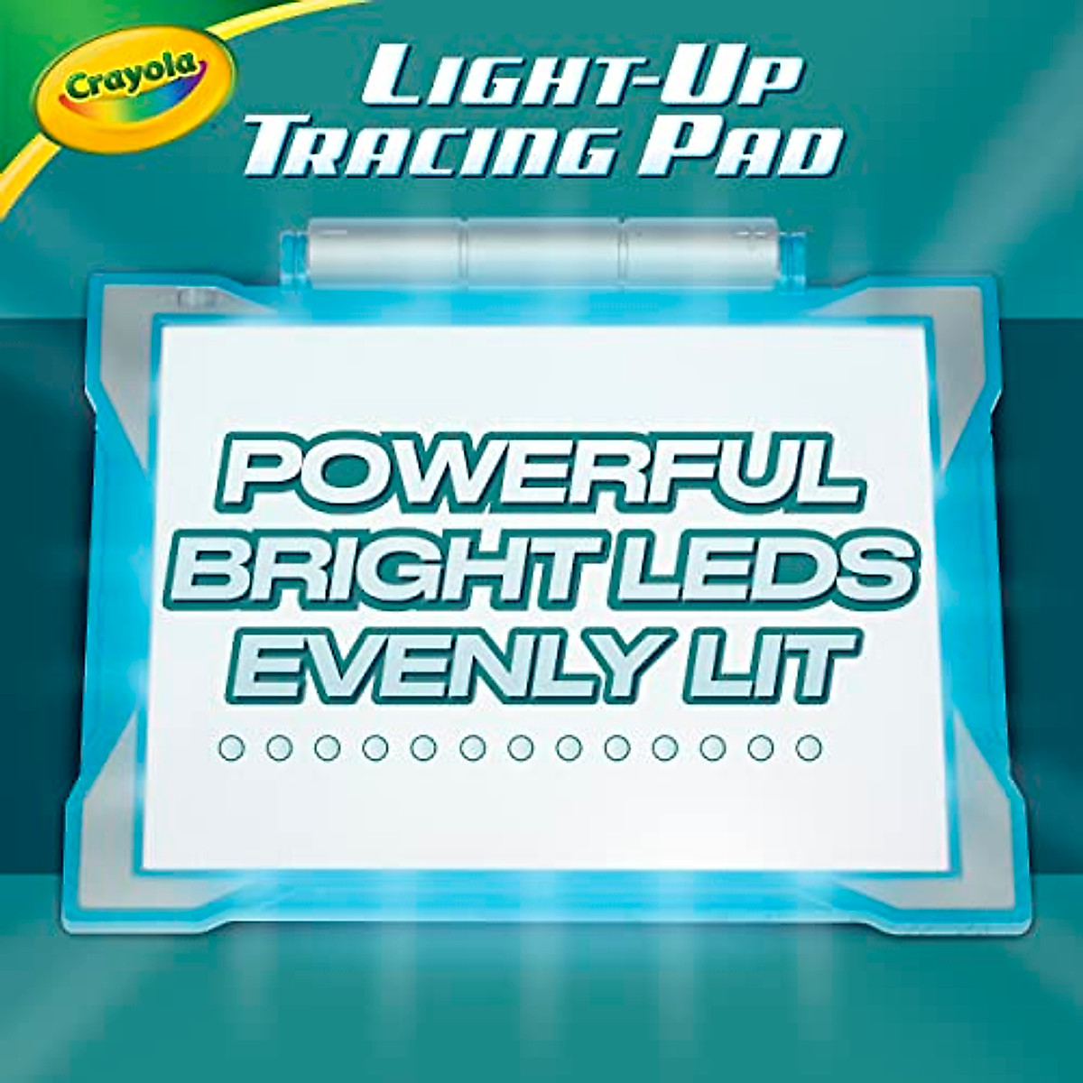 Crayola Light Up Tracing Pad - Teal, Kids Light Board For Tracing & Sketching, Easter Toys for Kids, Easter Gifts, 6+ [Amazon Exclusive]