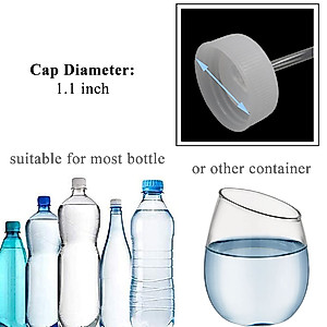 4pcs Auto Watering Tube for Indoor Potted Plants Long Vacation Use Automatic Water Irrigation Dripper Irrigation Device Plant Waterer with Adjustable Control Valve Switch, 39 inch