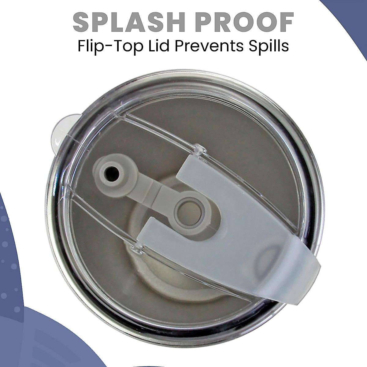 Wet Work Double Wall Tumbler 20 oz Made from Durable Stainless Steel for Hot and Cold Drinks - Insulated Travel Mug for Coffee Tea Wine with Leak Proof Lid for Travel Hiking Camping Gifts - Blue