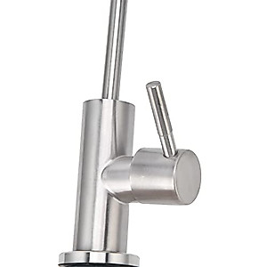 VTOSEN Kitchen Water Filter Purifier Faucet 304 Stainless Steel 360° Rotation Thickened Water Filtration Faucet for Kitchen Living Room