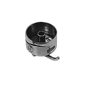 Sewing Machine Bobbin Case ZCZQC 4pcs Silver Industrial Household Sewing Machine Bobbin Case for Sewing Machine Babylock, Bernina, Brother, Elna, Janome, Kenmore, Singer, etc.