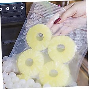 BESTonZON 6 Rolls Vacuum Storage Bag Vaccum Sealer Bags Disposable Containers Vaccum Storage Bags Meal Prep Bag Food Sealer Pastry Seal Bags Kitchcen Gadget Kitchen Accessory Freezer Bags Pe