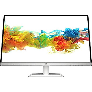 HP 31.5" HDMI/VGA 1080P 60Hz 5ms Anti-Glare LED IPS FHD Monitor (Black), Bonus Accessories (Renewed)