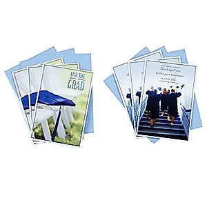 Hallmark Graduation Cards Assortment, Wishing You Success (6 Cards with Envelopes)