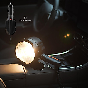 Handheld Spotlight 1500 Lumens 12V Plug Spot Light LED for Boat Camping Flashlight Hunting Spotlight Car Spotlight Marine Flashlight