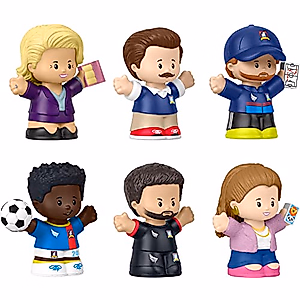 Little People Collector Ted Lasso Special Edition Set In Display Gift Box For Adults & Fans, 6 Figures