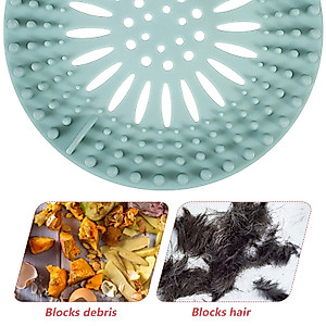 KALLORY 4pcs Sink Drain Stopper Sink Plug Bath Plug Bathtub Plug Sink Drain Cover Sink Stoppers tub stoppers Sink Strainers Bathroom Supplies Bathtub Cover Kitchen Supplies Hair