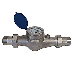 PRM Stainless Steel Water Meter, 2 Inch NPT