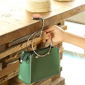 Milaloko Purse Hook Foldable - Folding Handbag Table Hanger-Bag Hanger Collection-Desk Hooks for Purse (H1)