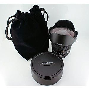 Rokinon 14mm f/2.8 IF ED UMC Ultra Wide Angle Fixed Lens w/ Built-in AE Chip for Nikon