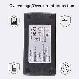 Abakoo New 29V 2A Adapter Charger for Lift Chair or Power Recliner OKIN, Limoss SP2-B SP2-A SP2-B1 SP2-A1 MC125,Tranquil Ease, AC/DC Switching Power Supply Transformer + polarized SPT2 Power Wall Cord