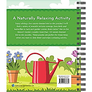 Brain Games - Dot-to-Dot Nature's Garden