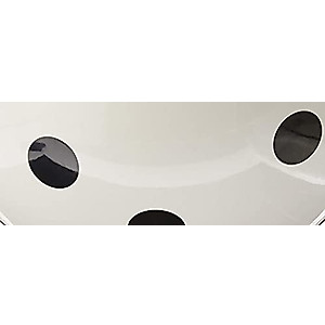 Kate Spade New York Deco Dot Medium Serving Bowl, 2.78 LB, White