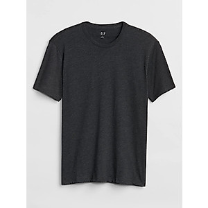 GAP Mens Everyday Short Sleeve T-Shirt T Shirt, Charcoal Grey, Medium US