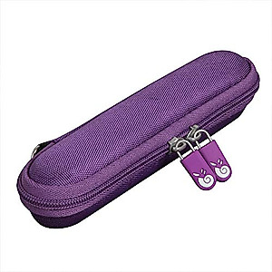 Hermitshell Hard Travel Case for Conair Satiny Smooth Ladies Lithium Ion Precision Trimmer - Purple (Only Case)