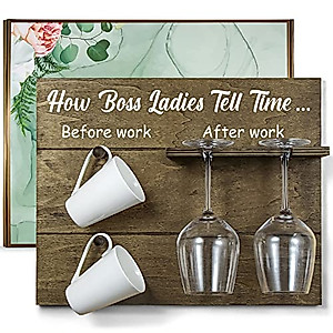 THYGIFTREE Boss Lady Gifts for Women, Best Boss Birthday Gifts for Female Boss Appreciation Gifts for Women Funny Boss Gifts Farewell Gifts for Boss
