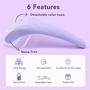 huefull Ice Face Roller Skin Care, Ice Roller for Face & Eye Puffiness Relief, Self Care Reduce Wrinkles, Face Massager Roller Gifts for Women, Skin Care Gift for Men/Woman, Christmas Gifts