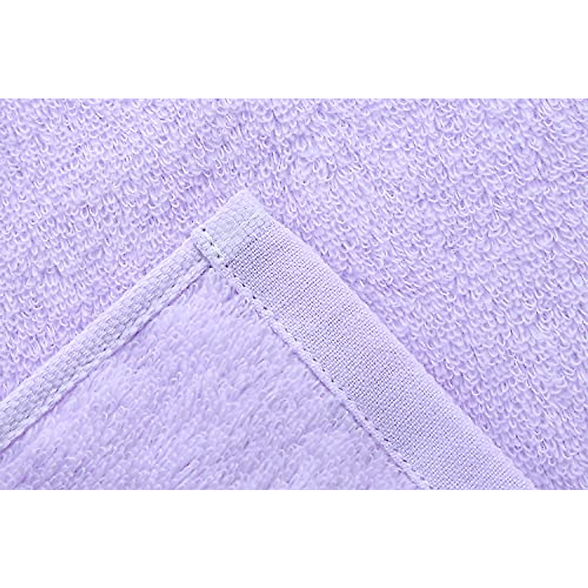 YUNDODO Hand Towels Set of 2 100% Cotton Ultra Soft 14 x 30 Inches
