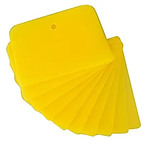 ABN Car Plastic Spreader Body Filler Set - 100pc Reusable 5in Flexible Plastic Spreader for Fillers, Putties, and Paint