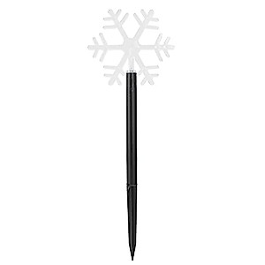 FastUU Holiday Decoration Light, Waterproof Durable Practical Romantic Solar Light Snowflake for Courtyardsyard for Outdoor for Garden Landscape for Home