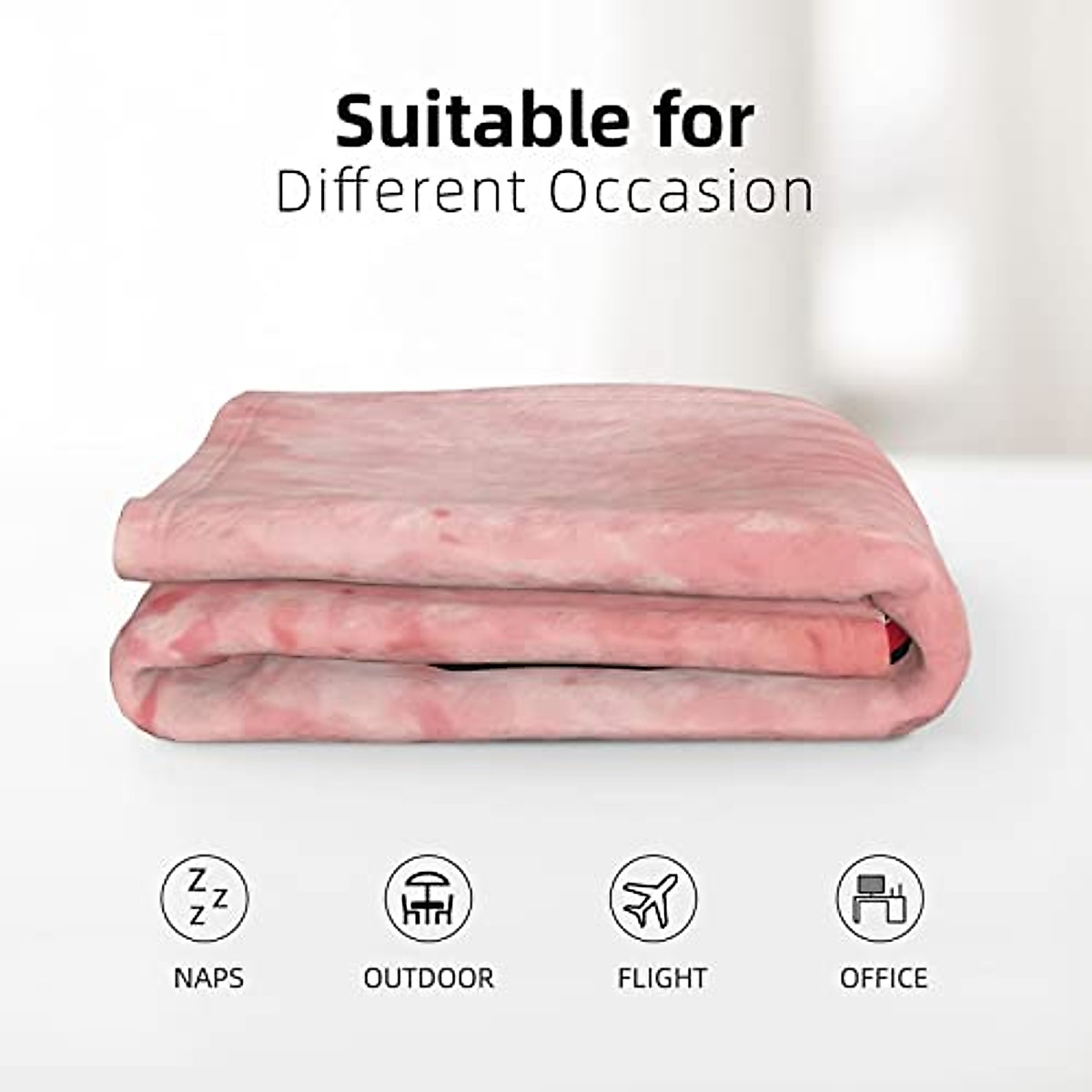 Lamar University Flannel Throw Blanket, 40x60 Inches Soft Blanket for Couch, Cozy, Warm ，All Season.