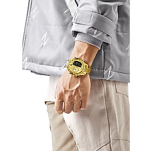 NAVIFORCE Watch for Men Dual Display Digital Quartz Watches Multifunctional Business Stainless Steel Wristwatch
