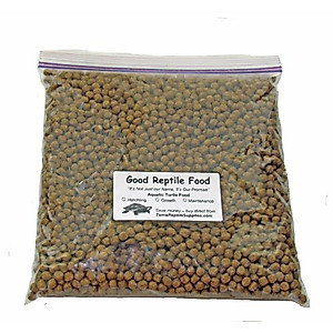 Aquatic Turtle Food Maintenance 2 Lbs Bulk for Adult Aquatic Turtles New 1/4 Inch Pellet Size