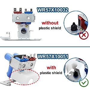 AMI PARTS WR57x10051 Water Inlet Valve fit for G-E KEN-MORE Refrigerator Replaces WR57X10018 WR57X111 WR57X119 WR57X92, WR57X98