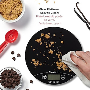 Starfrit COUN Electronic Kitchen Scale, One Size, Black