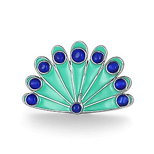 ZAG STORE - Miraculous Ladybug - Peacock Camouflage Brooch