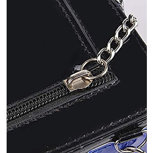 QZUnique Women's Cute Cube Shape Handbag Magic Shoulder Bag Clutch Bag With Super Long Shoulder Strap