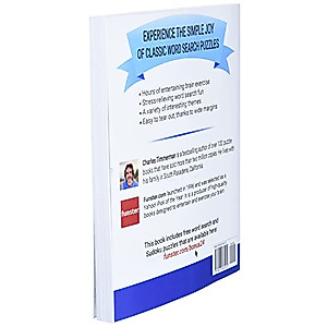 Funster 250+ Large Print Word Search Puzzles for Adults: Word Search Book for Adults Large Print with a Huge Supply of Puzzles