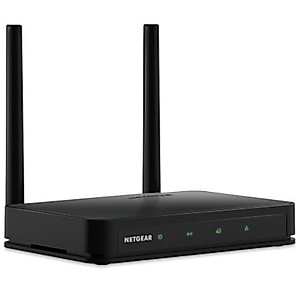 Netgear AC750 Dual Band Wi-Fi Router. Black, R6020