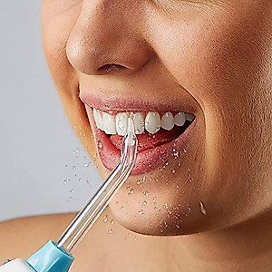 Water Flossing Periodontal Pocket Tip, Tooth Shower Replacement, Oral Irrigator for Teeth with or Without Braces, (White)
