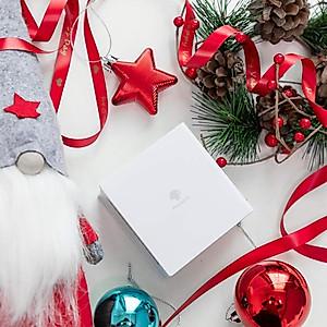 Phomemo M02 Pocket Printer- Mini Bluetooth Thermal Printer with 3 Rolls White Sticker Paper, Compatible with iOS + Android for Learning Assistance, Study Notes, Journal, Fun, Work，White