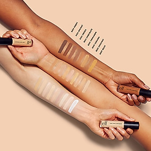 e.l.f. 16HR Camo Concealer, Full Coverage & Highly Pigmented, Matte Finish, Deep Caramel, 0.203 Fl Oz (6mL)