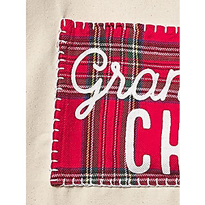 Mud Pie womens Apron, Tartan, 34" 27" Mud Pie Grandma Chef Apron Tartan 34 x 27 , Grandma, One Size US