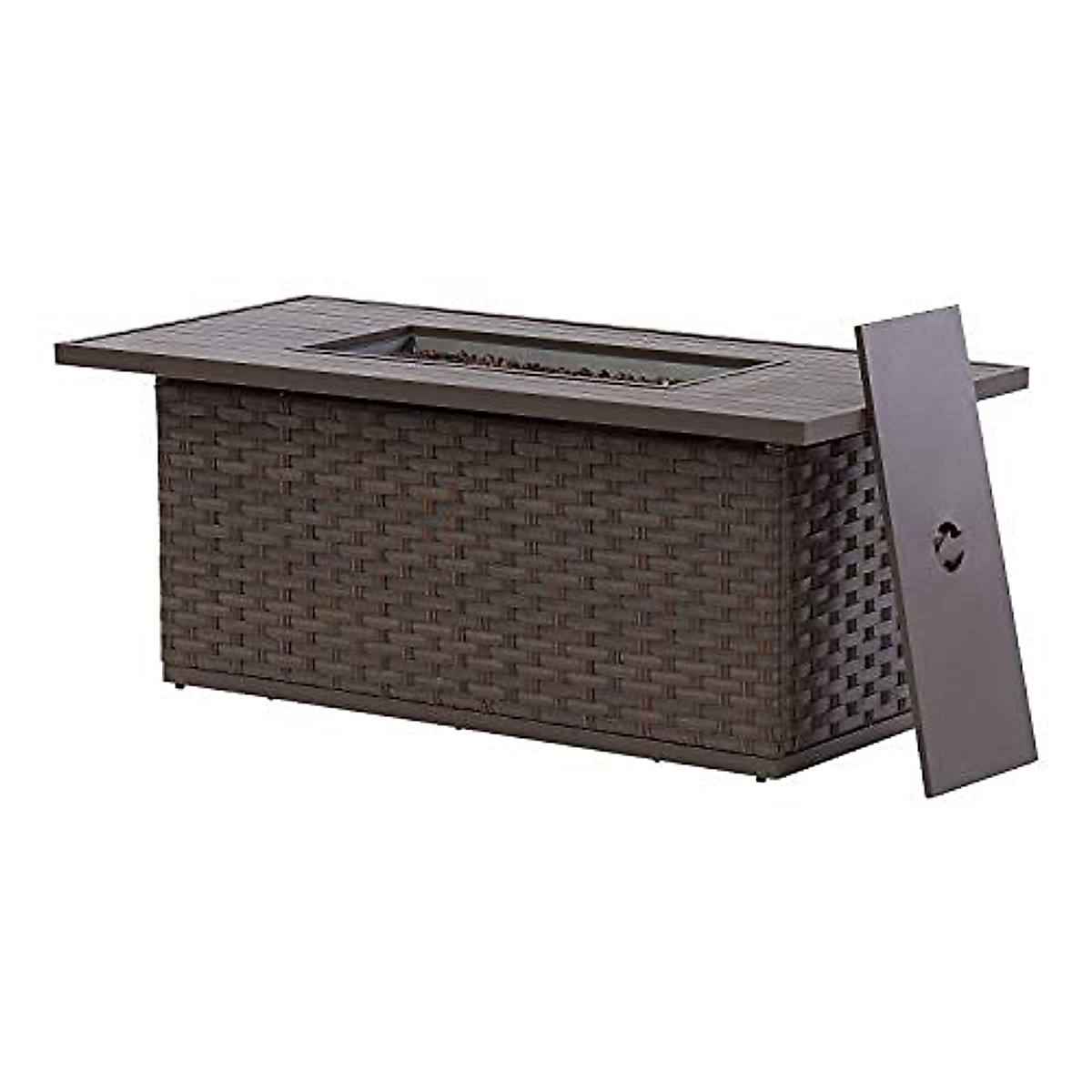 Better Homes & Gardens Harbor City Patio Fire Pit Dining Table