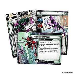 Marvel Champions The Card Game Wasp HERO PACK - Superhero Strategy Game, Cooperative Game for Kids and Adults, Ages 14+, 1-4 Players, 45-90 Minute Playtime, Made by Fantasy Flight Games