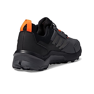 adidas Men's Terrex AX4 GORE-TEX Hiking Sneaker, Grey/Grey/Solar Red, 11