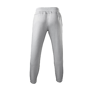 EvoShield Men's 365 Fleece Open Bottom Sweatpant, Heather Grey, 2X-Large