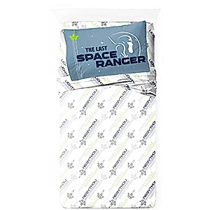 Jay Franco Disney Pixar Lightyear Ready to Go Full Size Sheet Set - 4 Piece Set Super Soft and Cozy Kid’s Bedding Featuring Buzz - Fade Resistant Microfiber Sheets (Official Disney Pixar Product)