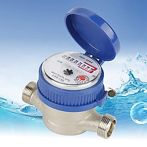 Cold Water Meter, Garden Water Meter, Small Size Vacuum Sealing Flow Sensors for Garden Flowmeters for Home