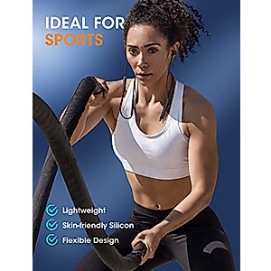 Bluetooth Headphones Wireless Earbuds 𝟒𝟐𝐇 Playtime Sports Magnetic Neckband Headphones Ergonomic Earbuds Ultra-Lightweight Comfort IPX7 Waterproof in-Ear Earbuds with Mic for Gym Workout Running