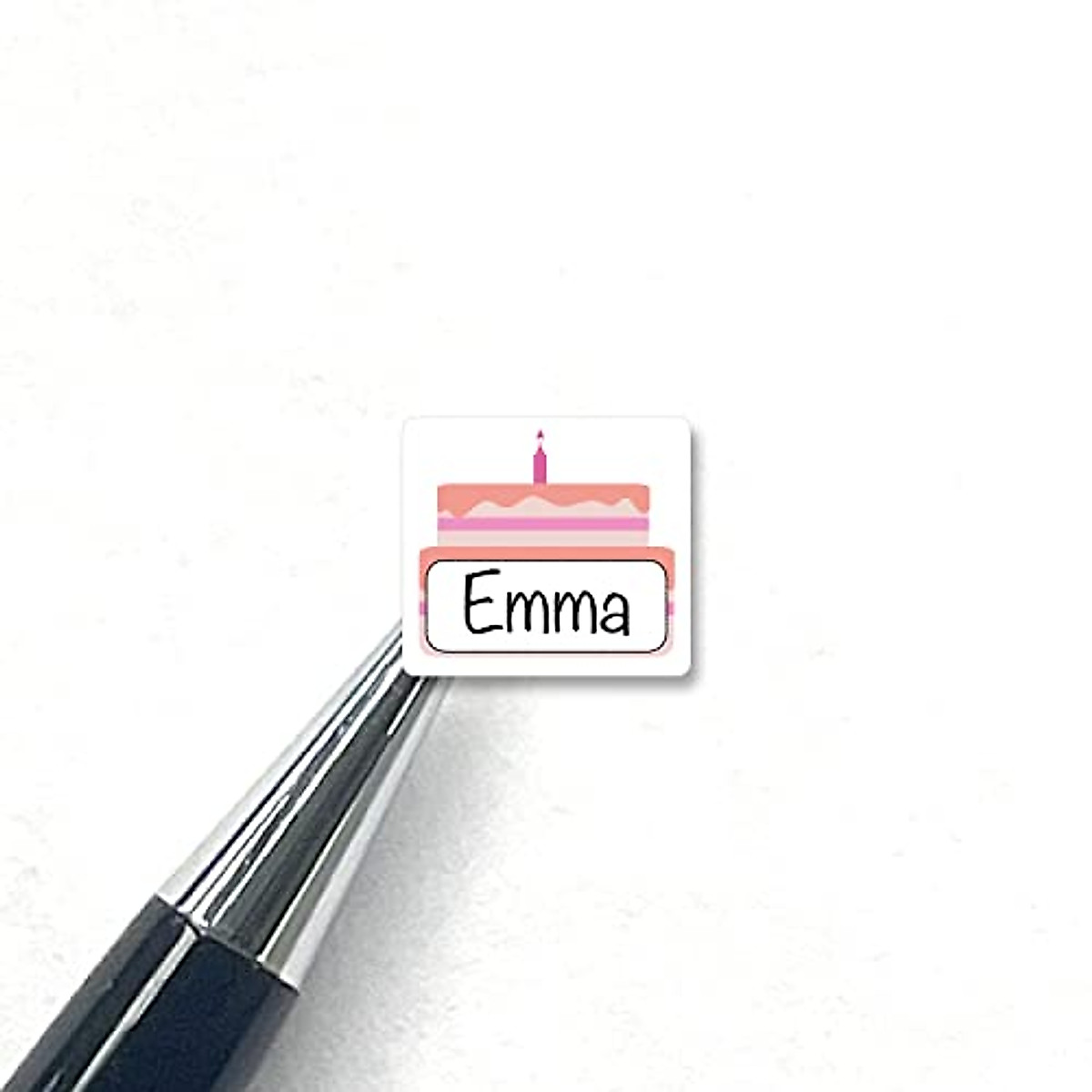 Birthday Planner Sticker / 48 Write In Smudge Proof Vinyl Stickers (1/2”) / Birthday Celebrate Reminder Name /  Essential Productivity Life/Bullet Bujo Journal (1 Sheet)