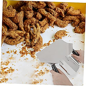 French Fry Portion Scoop 1pc French Fry Bagger French Fry Scoop Steel Scoop Shovel Popcorn Pooper Scooper Metal Metals Kitchen Scoop Metal Food Scoops Ice Scoop Spoon Rest